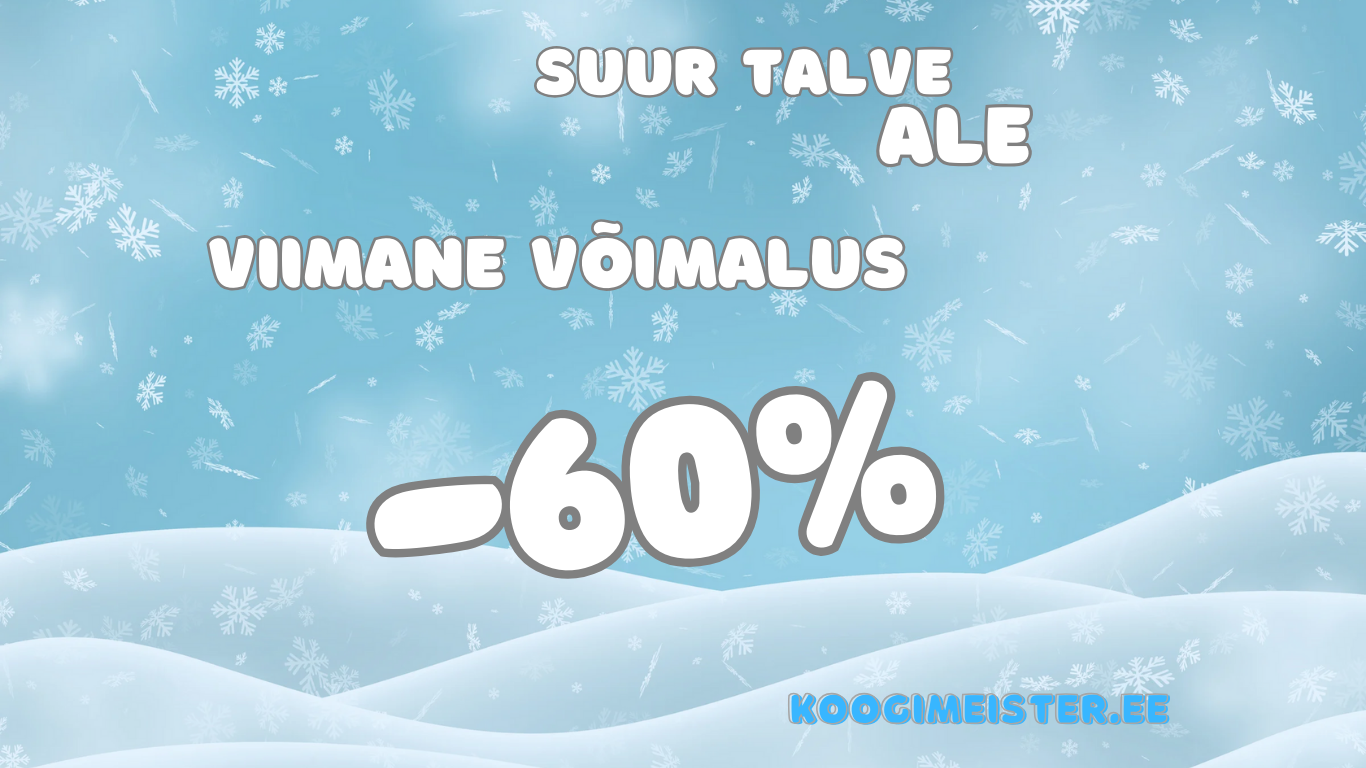 TALVE ALE VIIMANE VÕIMALUS! – Lehekülg 2 – Koogimeister